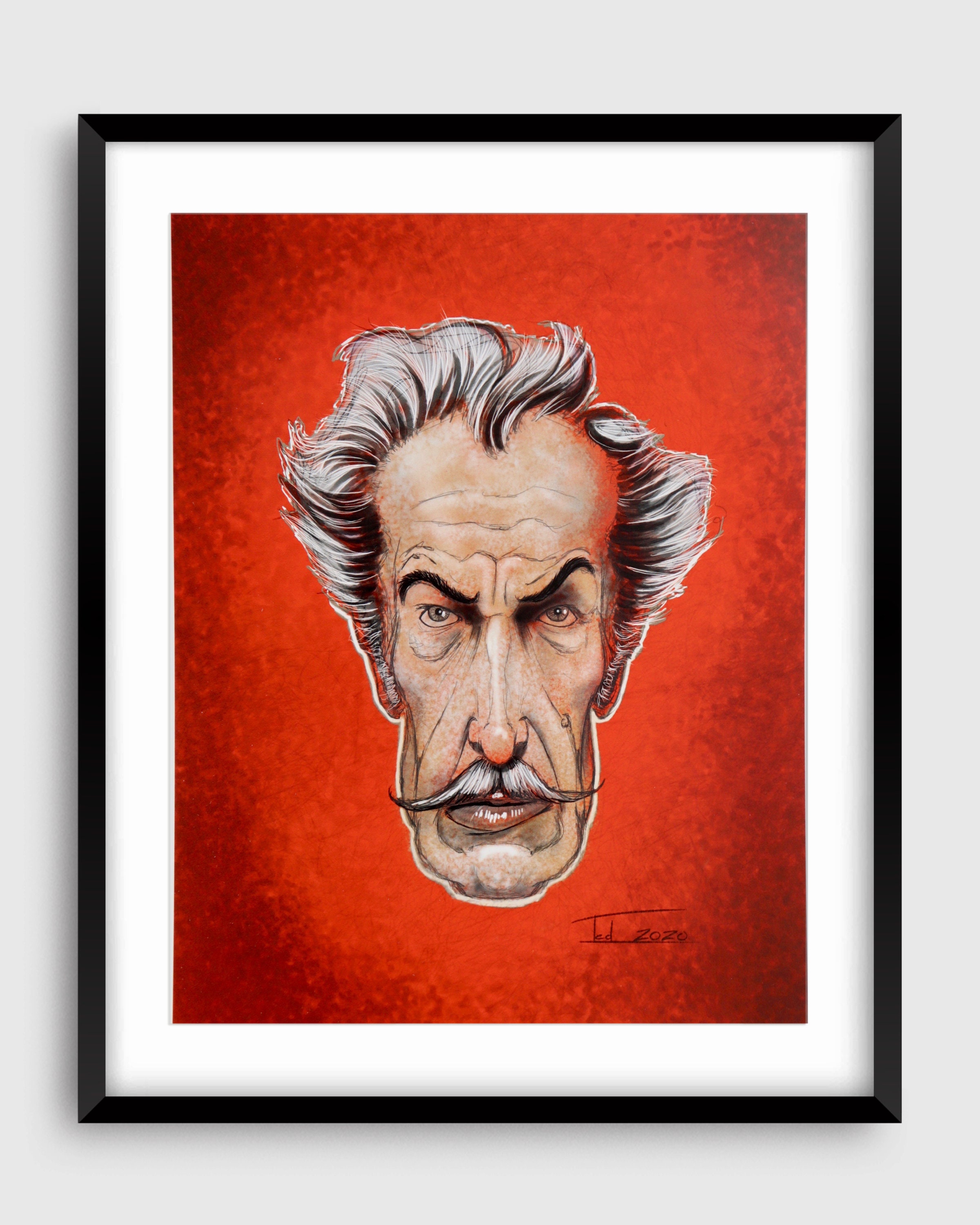 Vincent Price Art Print - Etsy