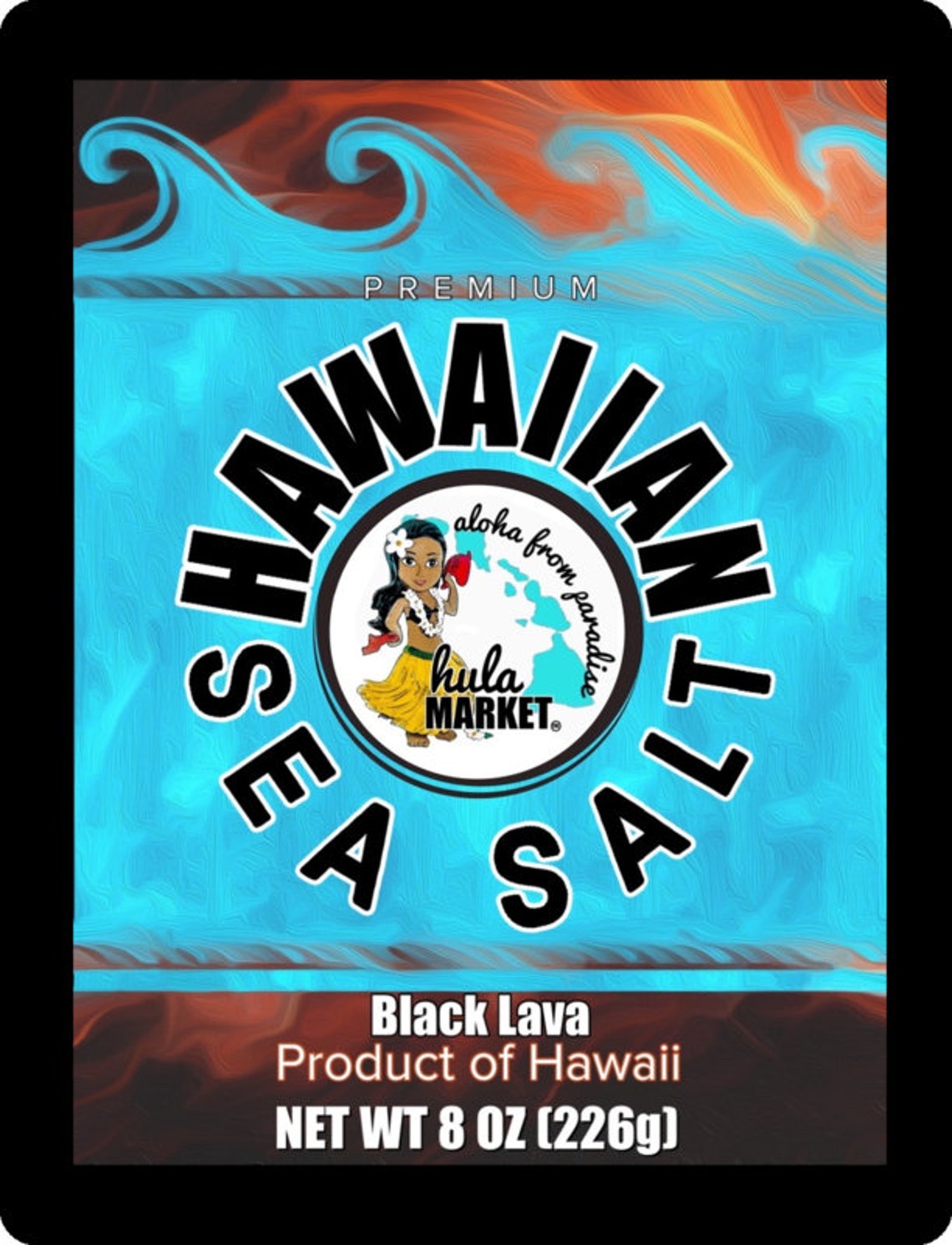 Hula Market 100% Pure Molokai Coarse Hawaiian Sea Salt (choose Flavor ...