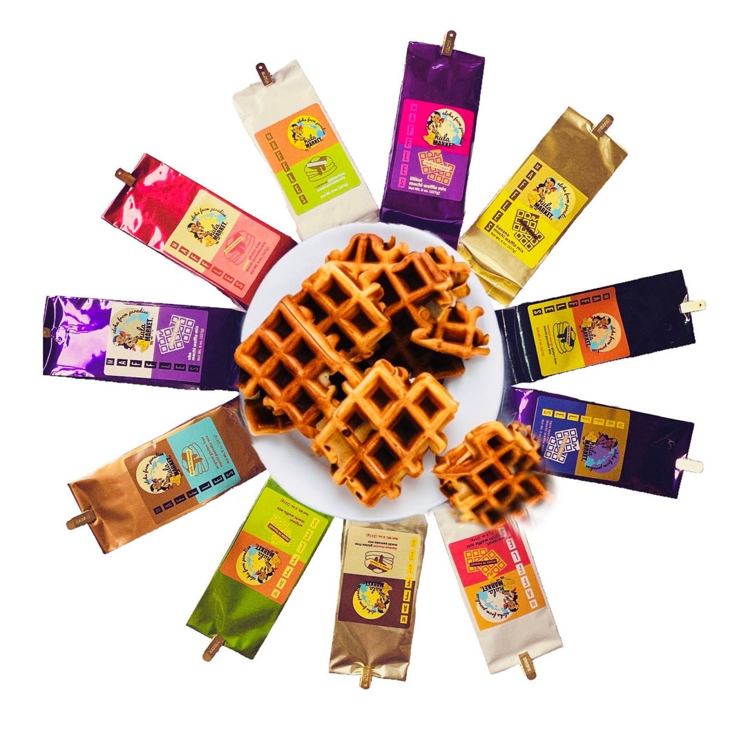 Hula Market Hawaiian Made Gluten-free Maffles Mochi Waffle Mix (choose ...