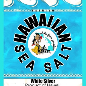 Hula Market 100% Pure Molokai Coarse Hawaiian Sea Salt (choose Flavor ...