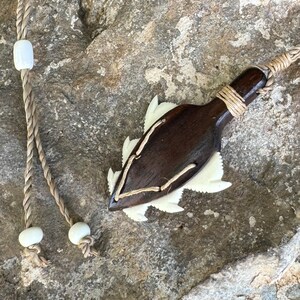 Hawaiian Store Handmade Lei O Mano Shark Tooth Polynesian Necklace - Etsy