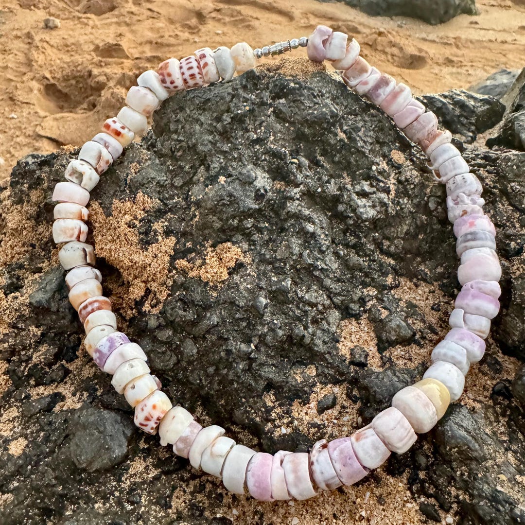 Handmade Puka Shell Choker: Genuine Cone Shell Necklace (18" or 20") - Etsy