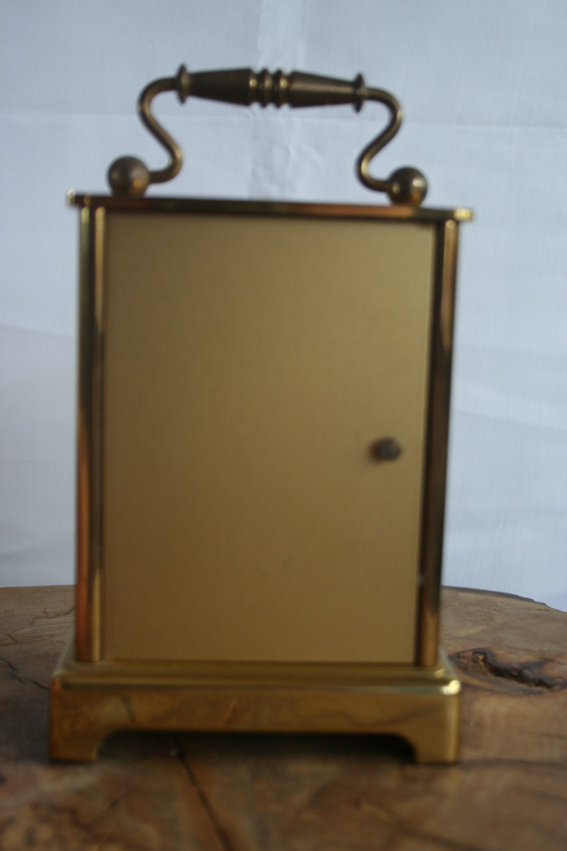 Vintage Quartz Master West German Case Brass Carriage Clock - Etsy