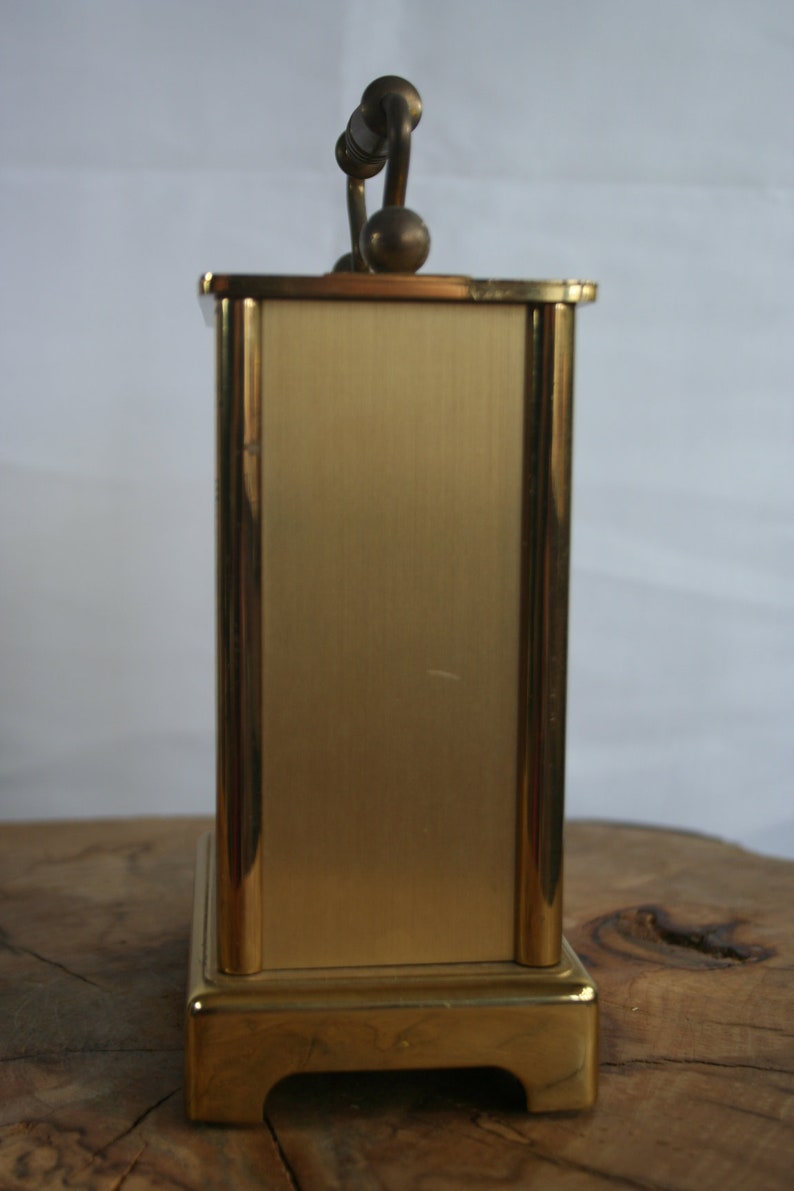Vintage Quartz Master West German Case Brass Carriage Clock - Etsy