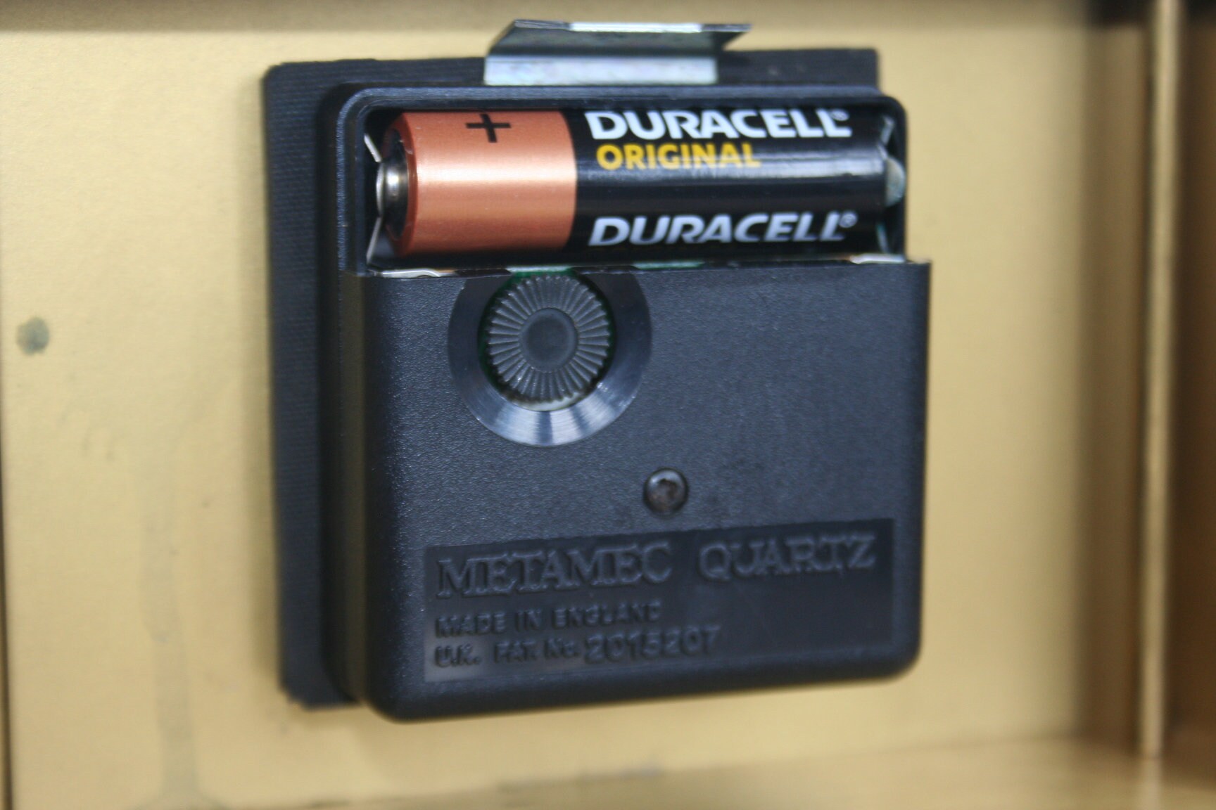 Vintage Staiger Chrometron Quartz Brass Clock - Etsy