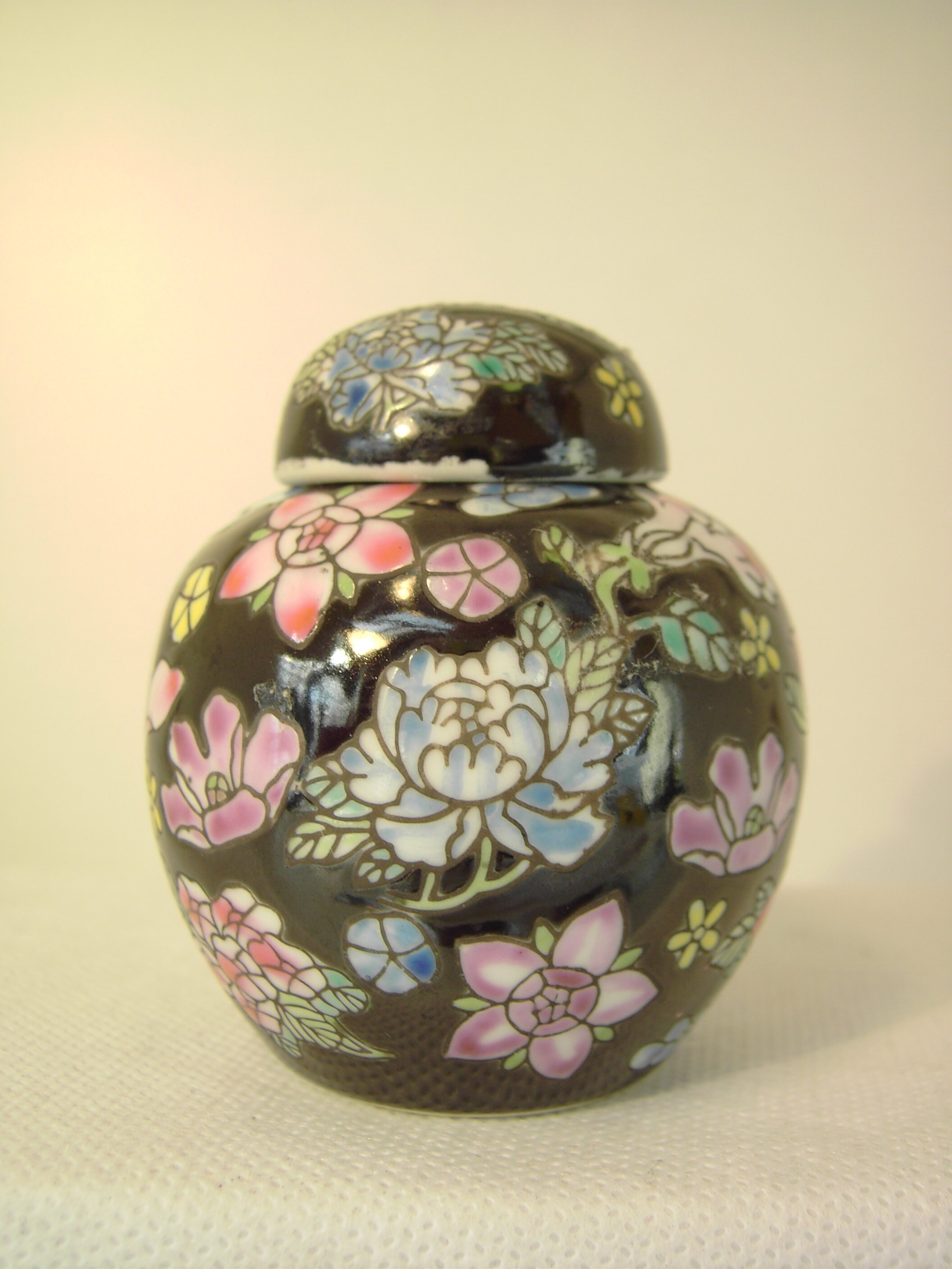 Chinese Hand Painted Small Ginger Jar - Etsy