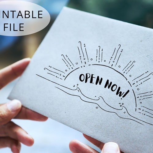 Open When Letters PDF PRINTABLE FILE Envelopes Boyfriend - Etsy