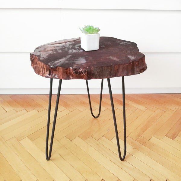 Walnut Entry Table - Etsy