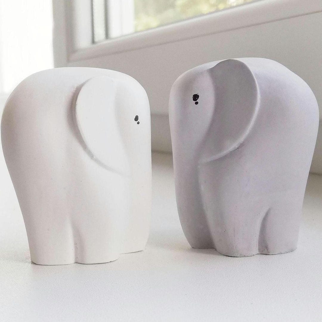 14th Wedding Anniversary Ivory Gift for Man Elephant 14 Year Him Her ...