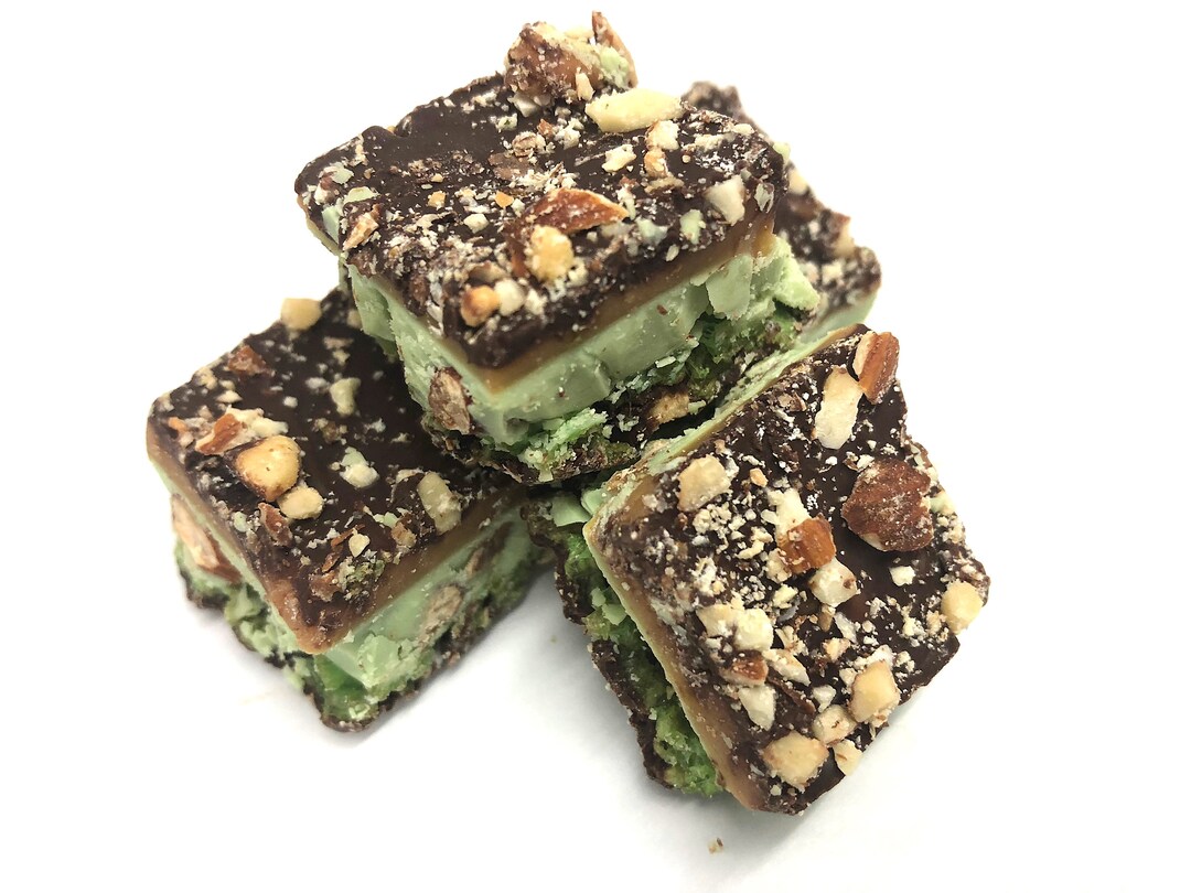 Chocolate Mint Toffee (1lb) - Etsy