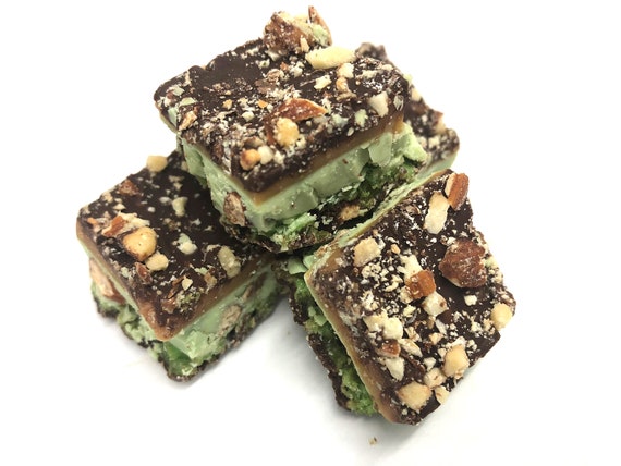 Chocolate Mint Toffee 1lb | Etsy
