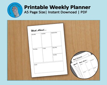 2024 Weekly Planner Printable RAINBOW Pride Planner A4 A5 - Etsy