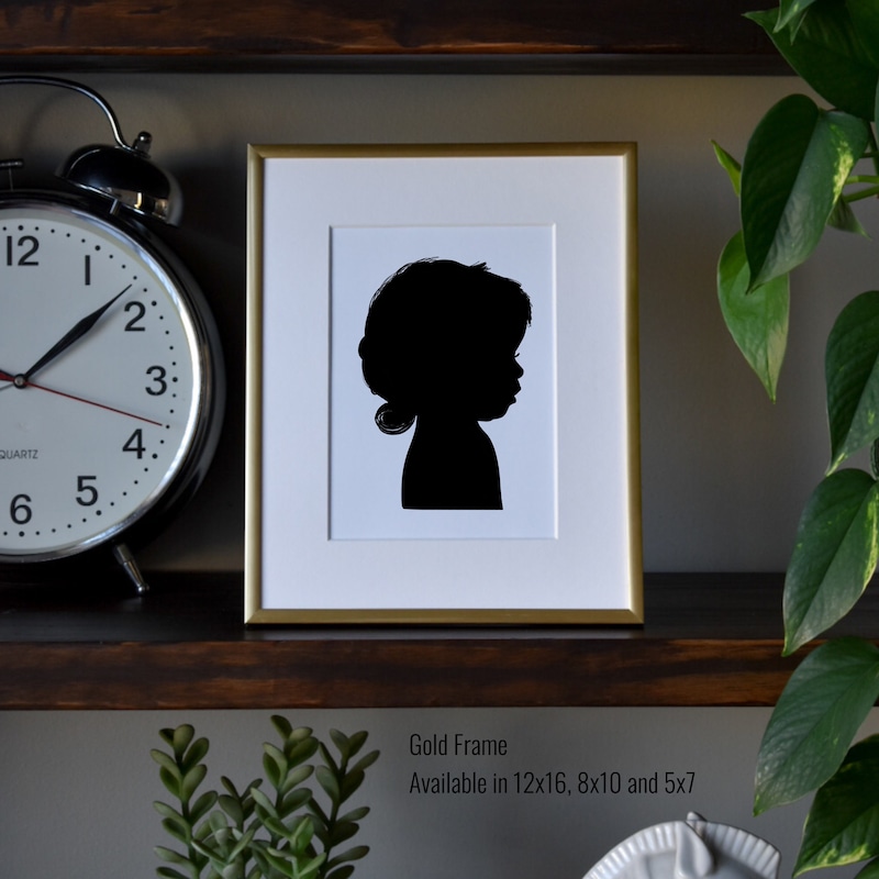 Framed Silhouette - Etsy