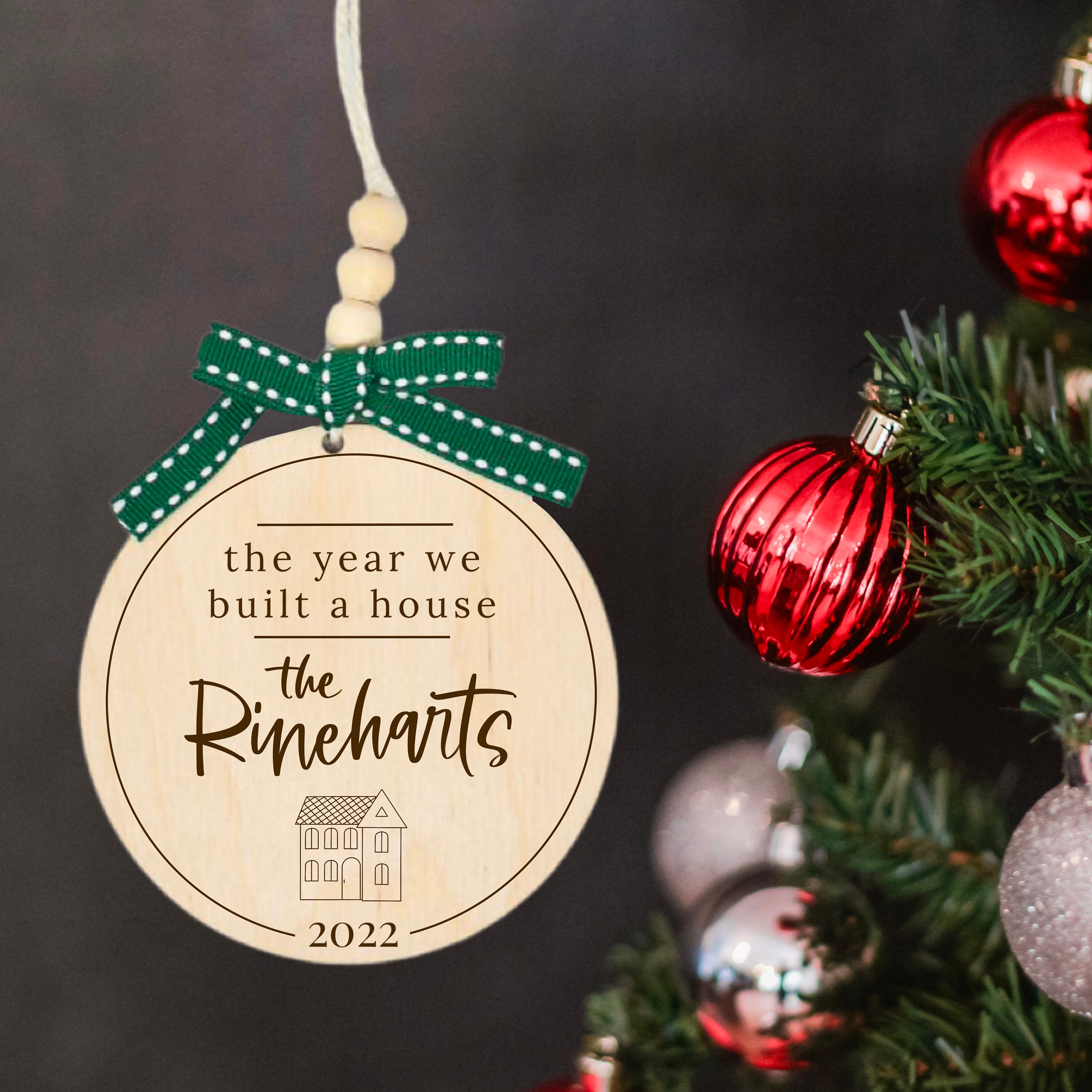 Personalized Ornament | New Home | Bought a House | Built a House - Etsy