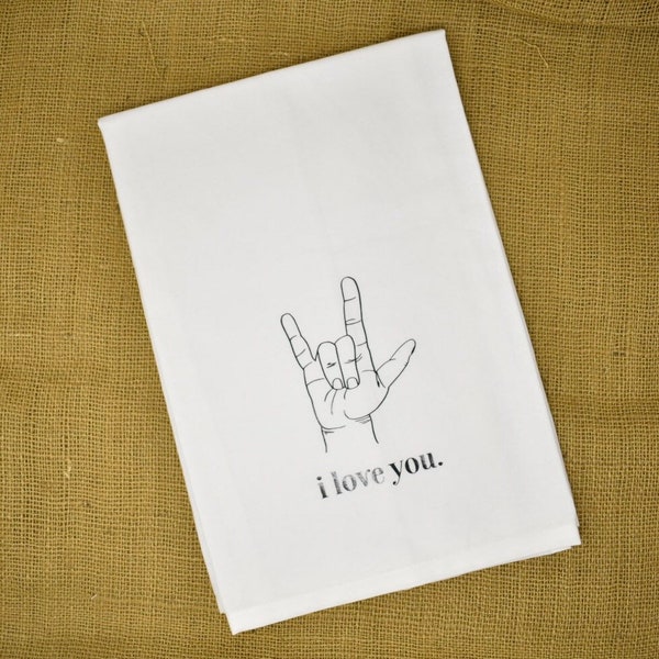 Tea Sign Language - Etsy