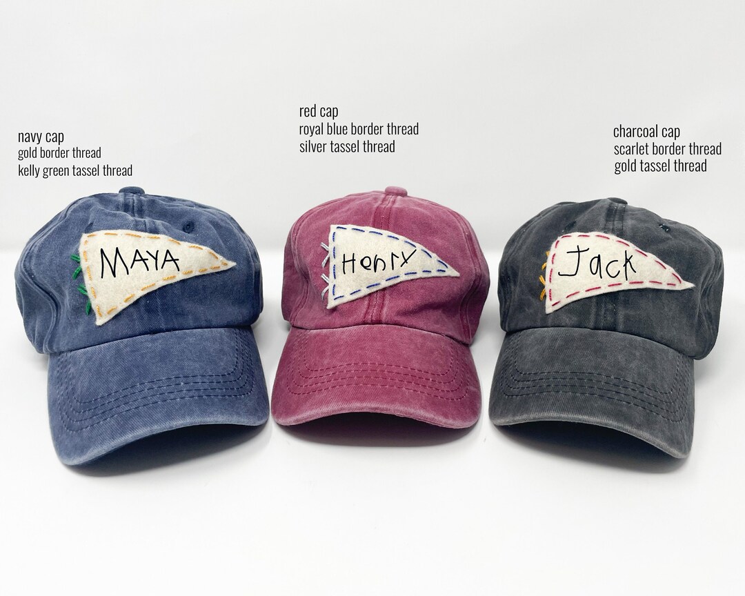 Custom Kids Hat | Custom Kids Handwriting | Kids Baseball Cap | Kids ...