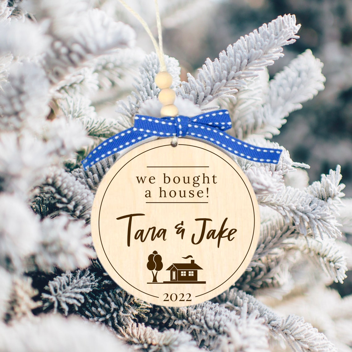 Personalized Ornament | New Home | Bought a House | Built a House - Etsy