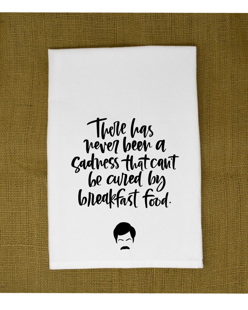 Ron Swanson Breakfast Food Collection There Has Never Been | Etsy