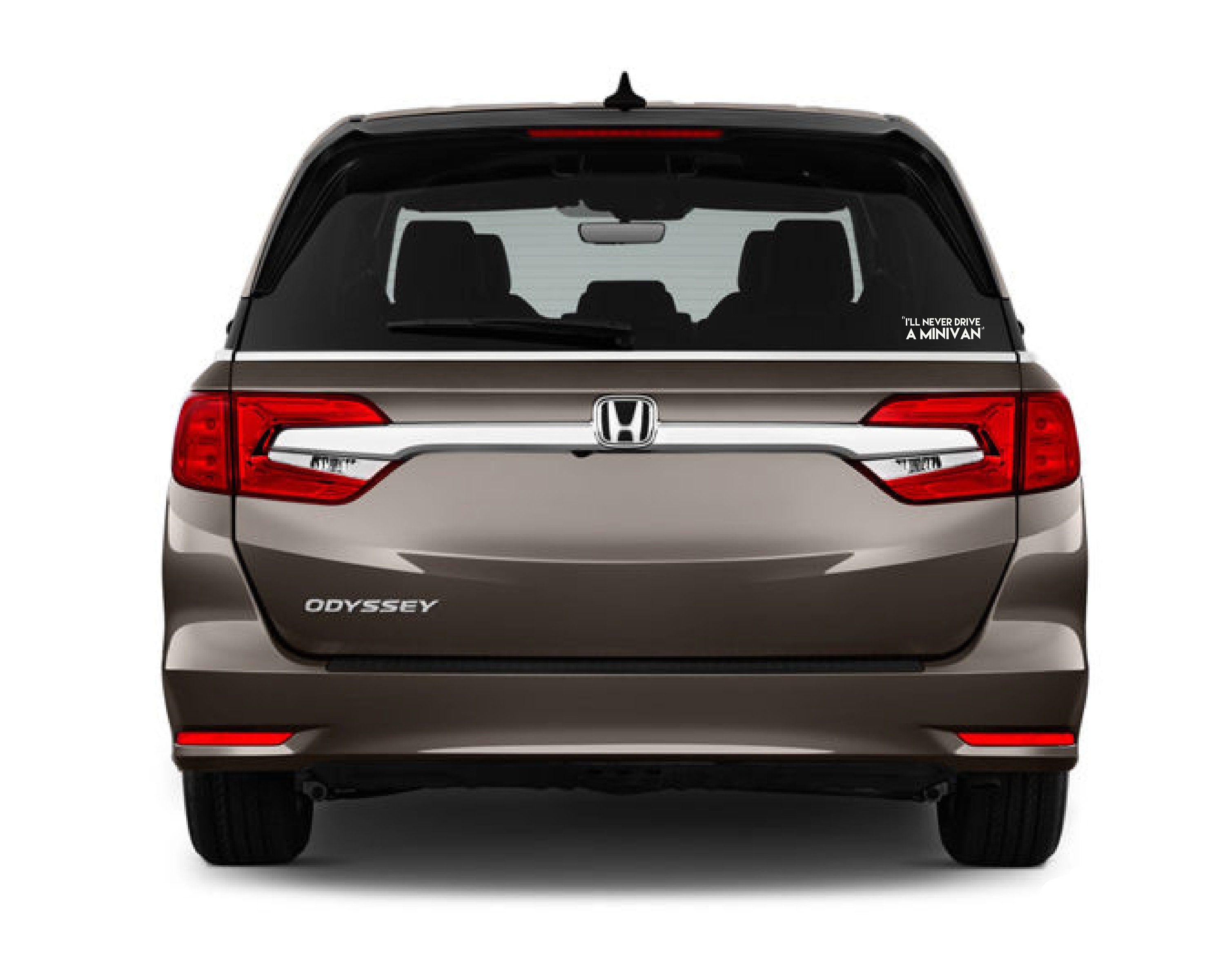 I'll Never Drive a Minivan Sticker Vinyl Decal | Etsy