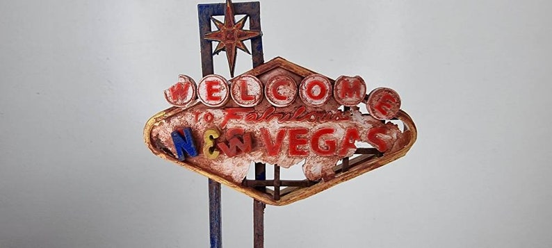FALLOUT New Vegas Sign - Etsy