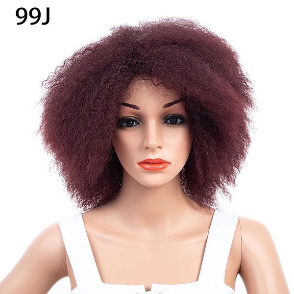 Afro Wigs for Black Women - Etsy