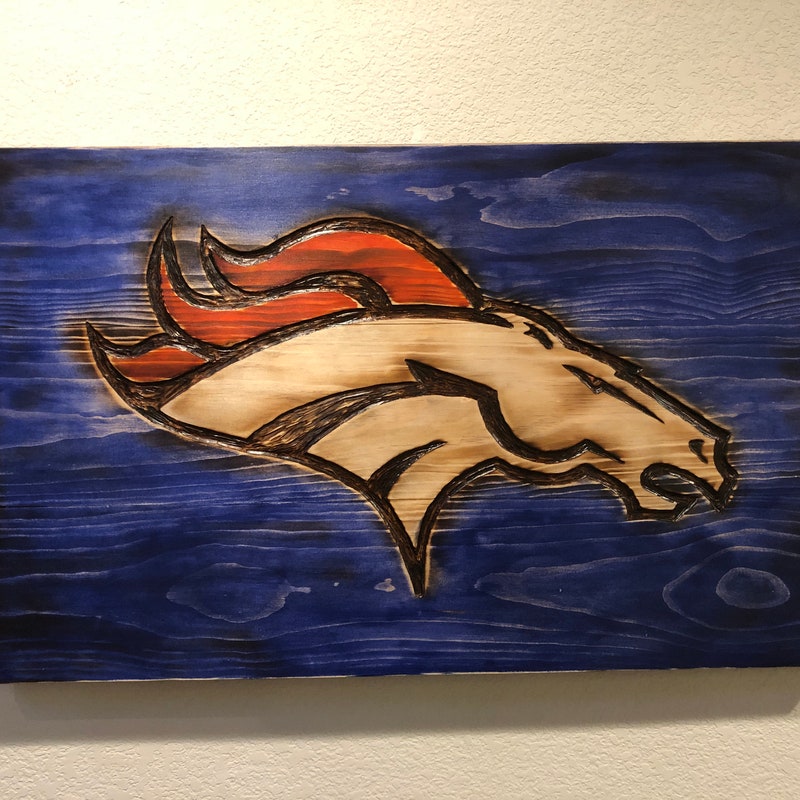Denver Broncos Sign - Etsy