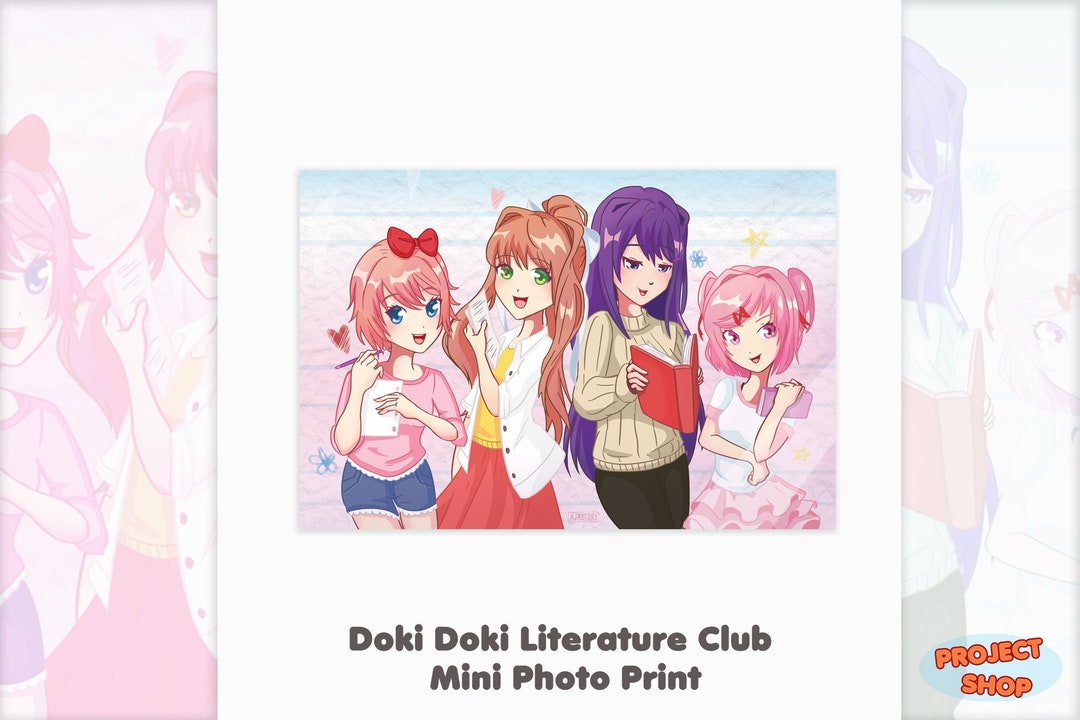 Doki Doki Literature Club Mini Photo Print - Etsy