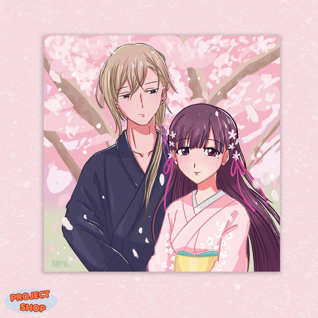 MHM Kiyoka & Miyo Square 8.5 Inch Art Print - Etsy