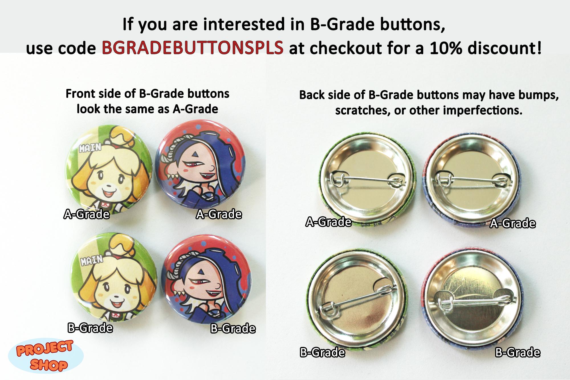 Splat Games Idols Character Buttons - Mix & Match - Etsy
