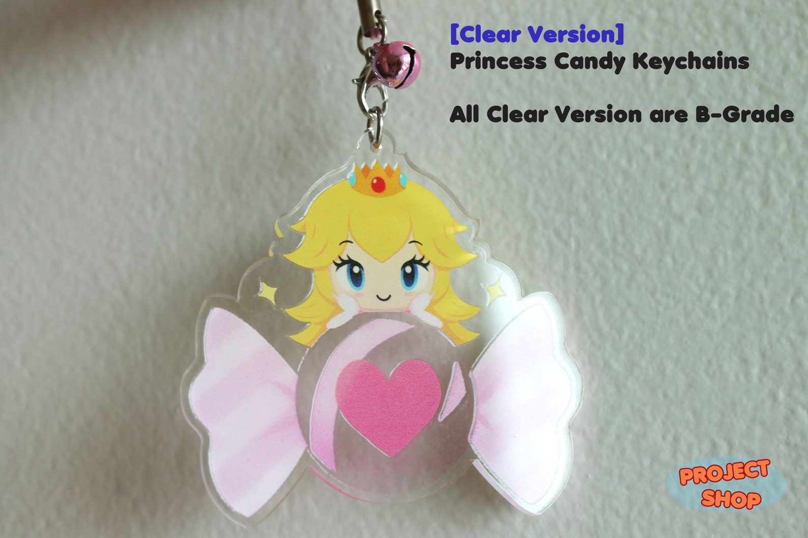 Princess Peach Daisy Rosalina Candy Acrylic Keychains - Etsy
