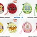 Digi Egg Digitama Tamogatchi Acrylic Charm Keychains - Etsy