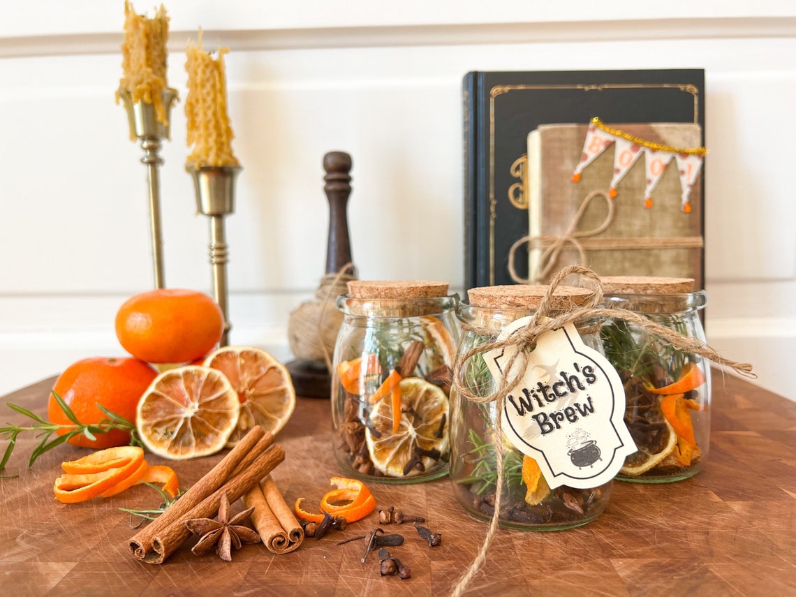 Witch's Brew Simmer Pot All Natural Herbs and Spices - Etsy