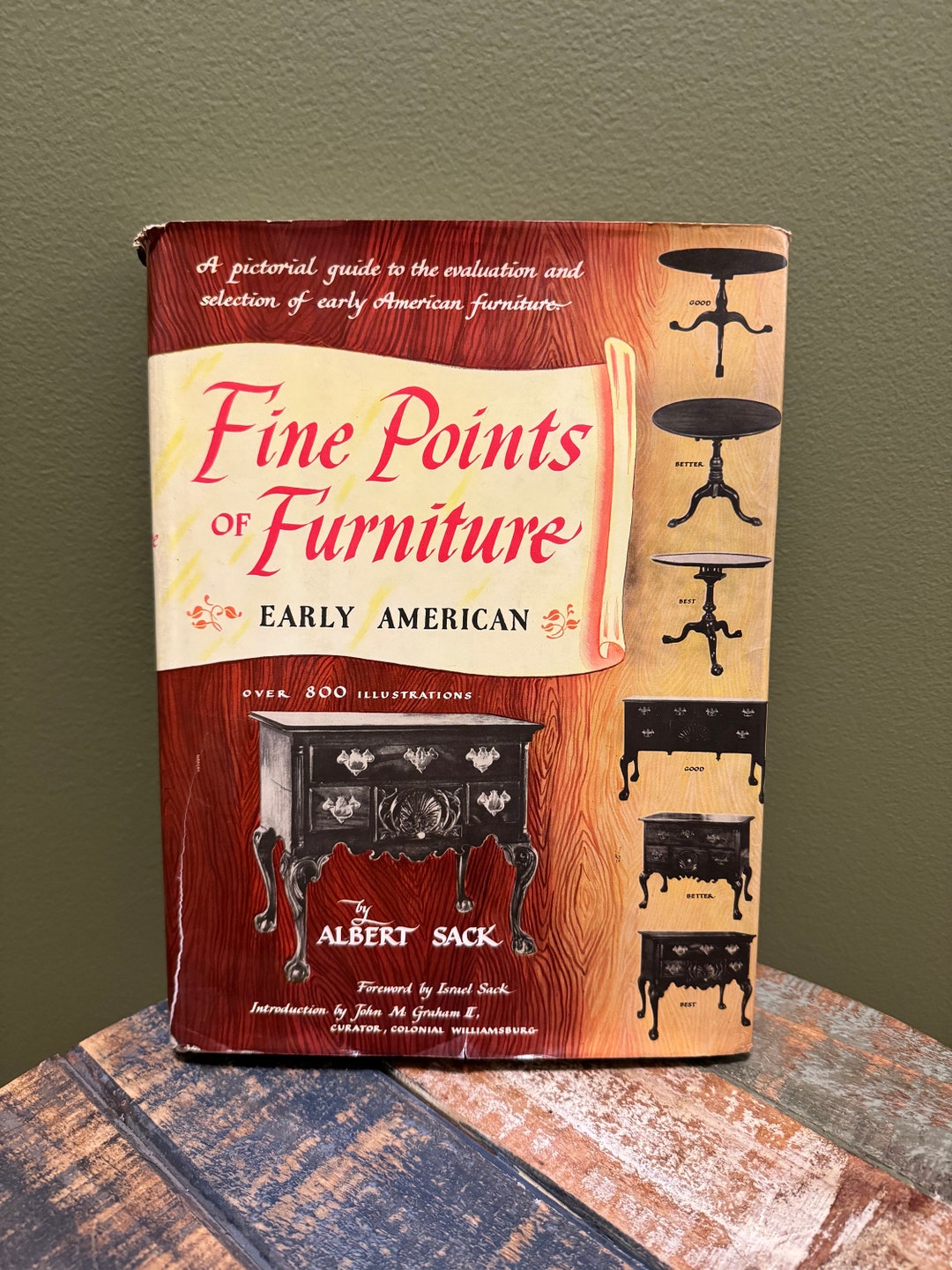 Fine Points of Furniture Hardcover Book, Early American Furniture ...