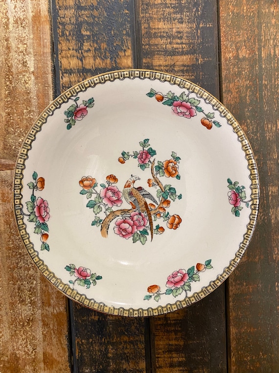 Set of 2 Stunning Early 1900's Whieldon Ware Pheasant - Etsy