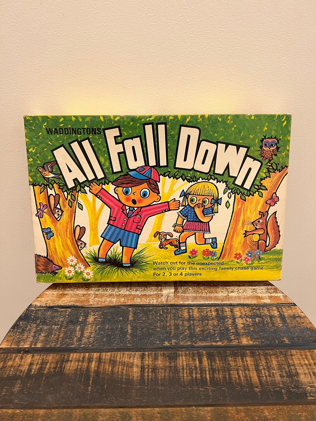 Retro Waddingtons All Fall Down Game, Vintage Children's Toys ...