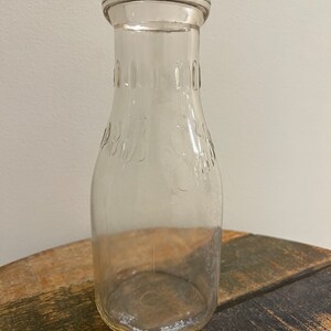 Antique Embassy Dairy Milk Jug, Glass Milk Container, the Milk Man ...