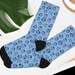 Cute Druid Dnd Socks, Mushrooms and Flowers Socks, Dnd Funny Socks, Dnd ...