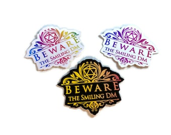 Dnd Dog Sticker Dungeons and Good Bois Dungeon Master Gift - Etsy