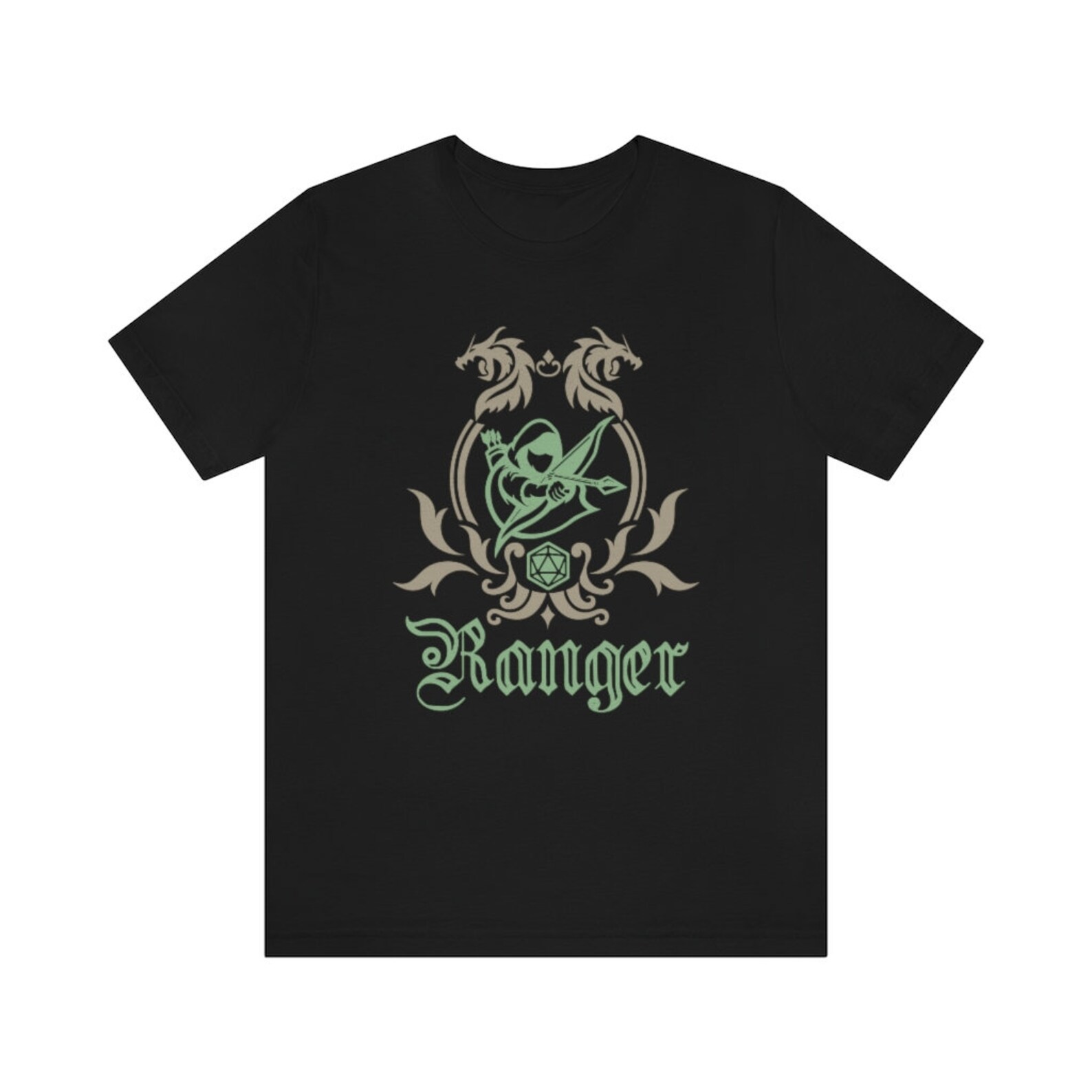 D&D Ranger Shirt Dungeons and Dragons Class Simple Emblem | Etsy