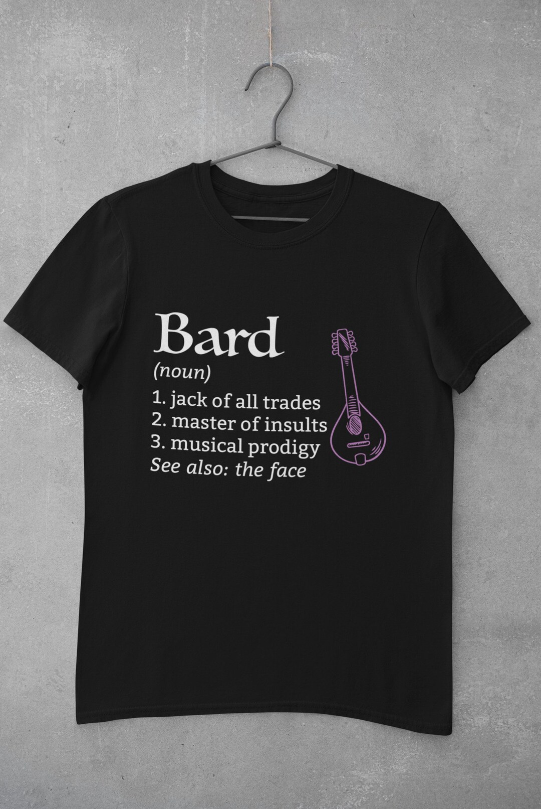 D&D Bard Shirt | Class Definition Unisex T-shirt - Etsy