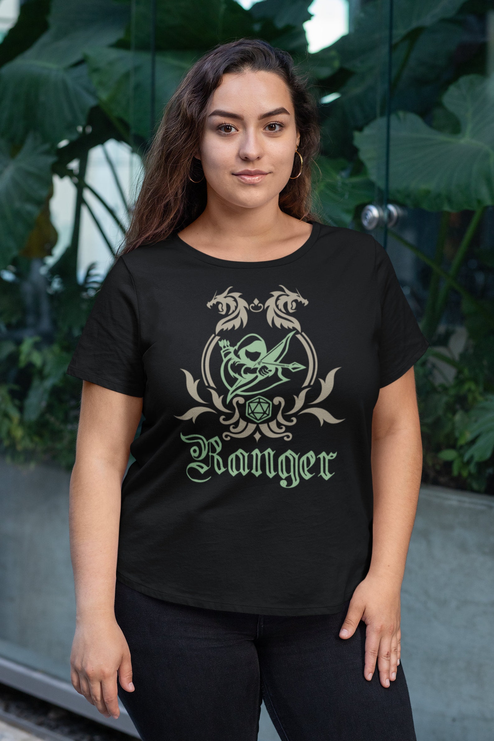 D&D Ranger Shirt Dungeons and Dragons Class Simple Emblem | Etsy