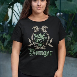 D&D Ranger Shirt Dungeons and Dragons Class Simple Emblem | Etsy