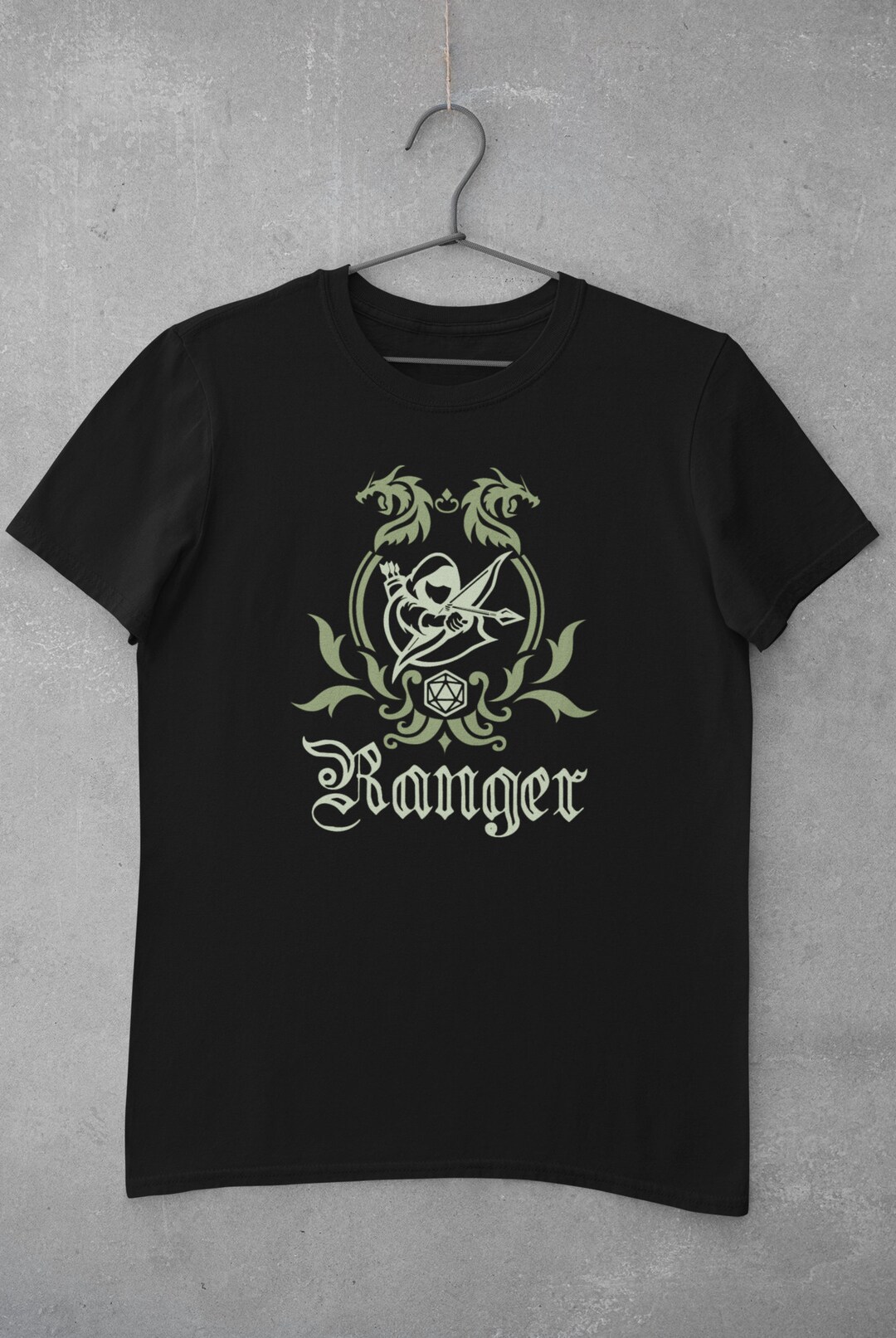 D&D Ranger Shirt | Dungeons and Dragons Class Simple Emblem T-shirt - Etsy