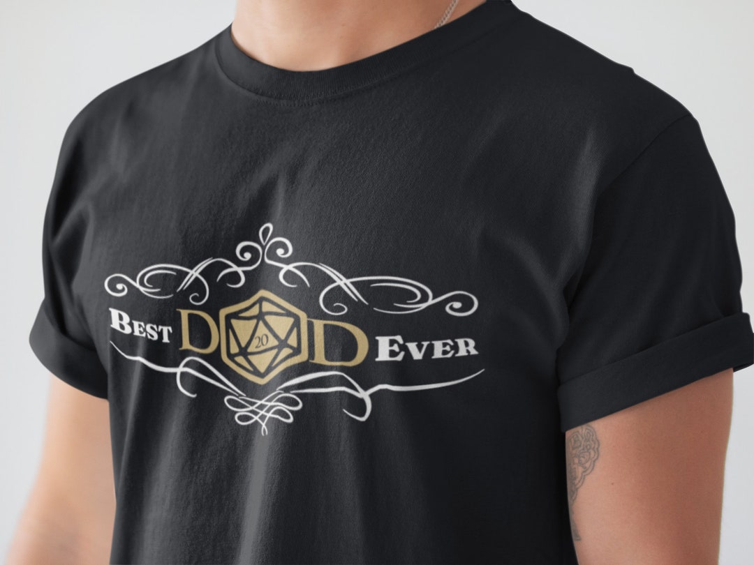 Dnd Dad Shirt D&D Dad Gift Dungeons and Dragons Father's Day T-shirt - Etsy