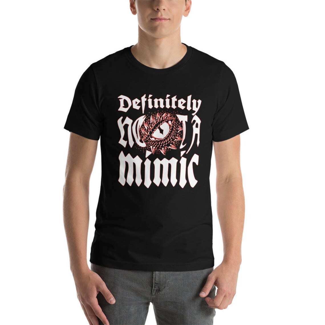 D&D Mimic Shirt | Definitely Not a Mimic T-shirt - Etsy