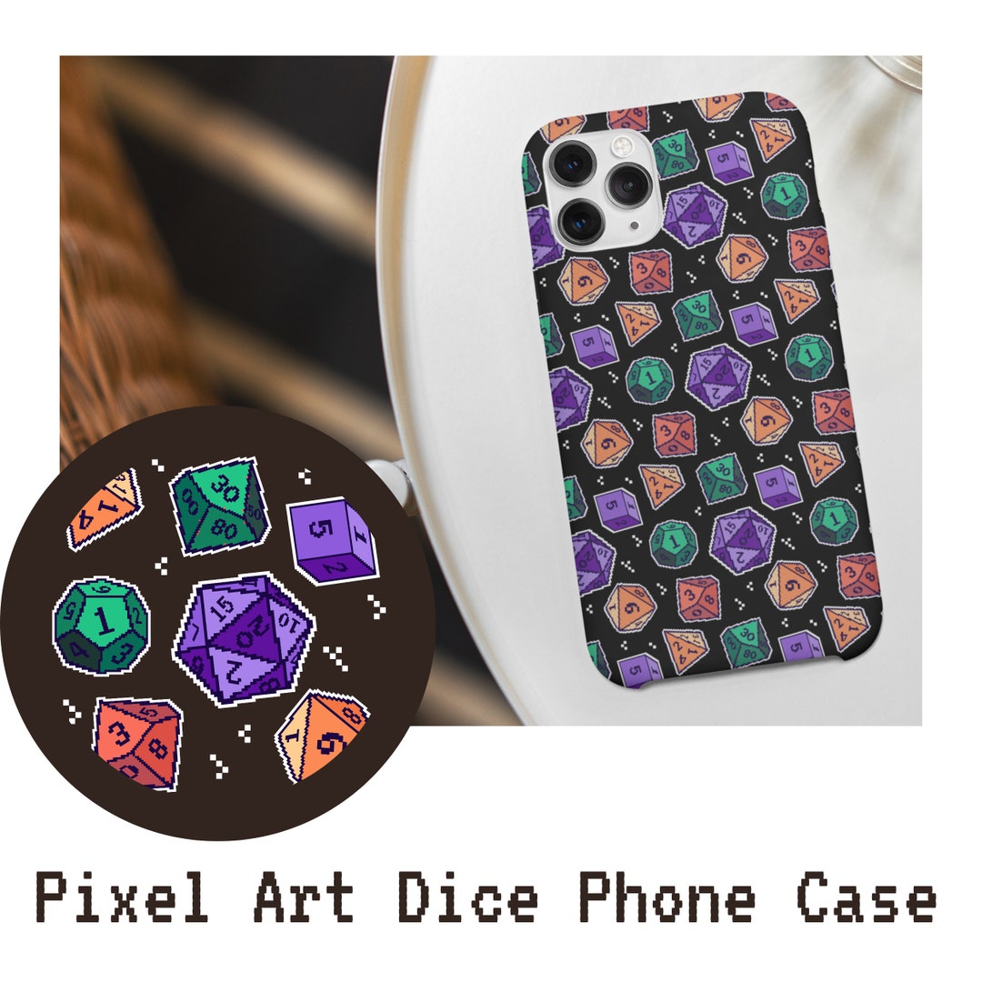 Dnd Dice Phone Case: Impact Resistant Polycarbonate Shell - Etsy