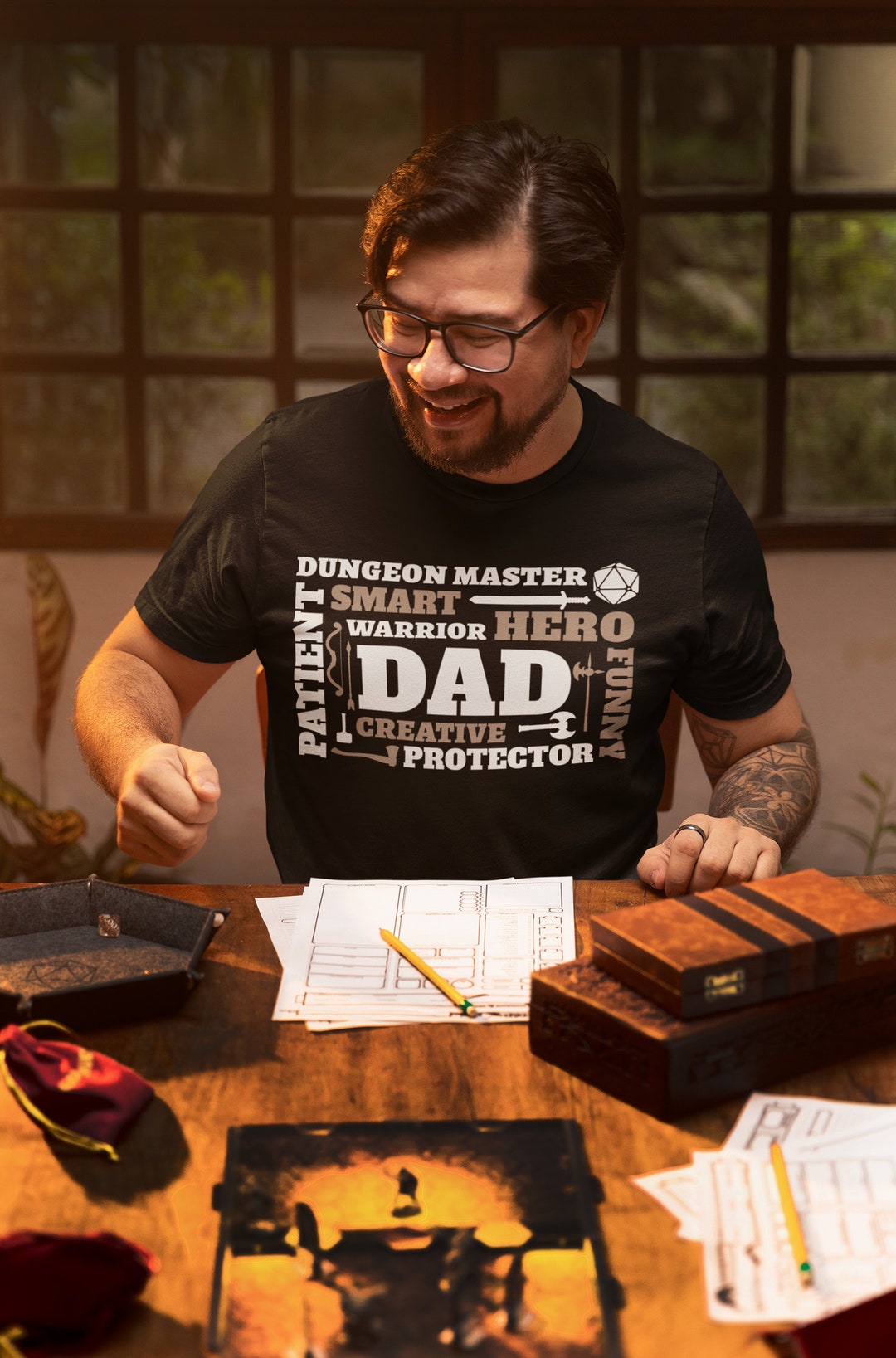 Dnd Dad Shirt | Dungeons and Dragons Dad Gift | D&D Dad Tshirt - Etsy