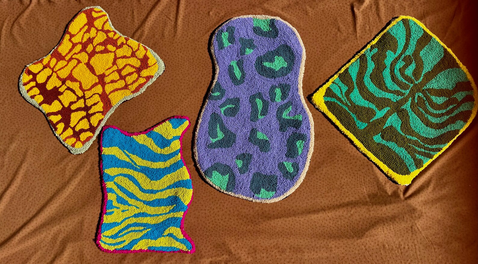 Handmade Tufted Rug / Wall Decor ‘WILD’, Vol. 7’ - Etsy