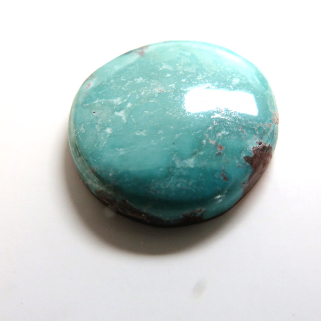 BIG Natural Bisbee Turquoise Cabochon Ready to Set 69.9 Carats - Etsy