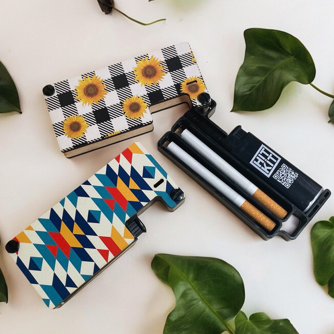 The Flamethrower! Portable Case That Holds Two Smokes + One Lighter. - Etsy